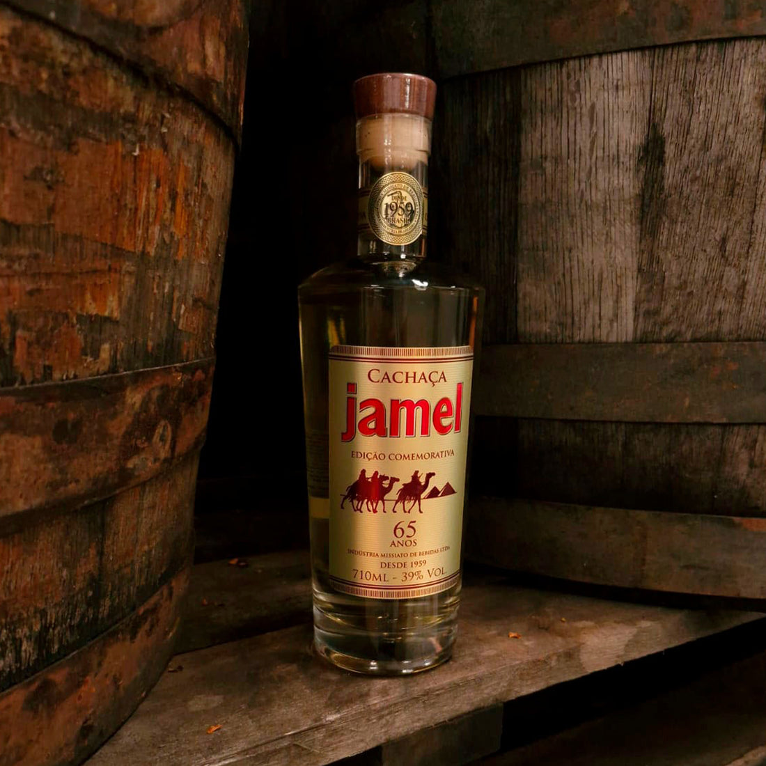 Cachaça Jamel Edição Comemorativa 65 anos (Frete Grátis) – Adega Miss